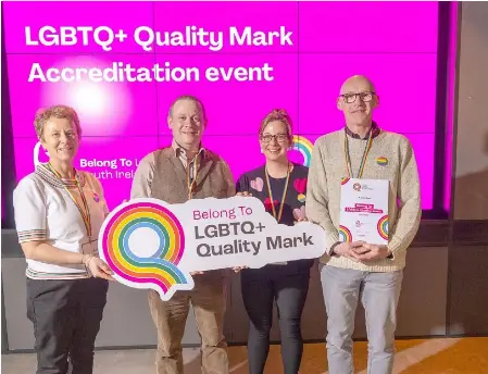 St Attracta’s awarded LGBTQ+ Quality Mark - PressReader