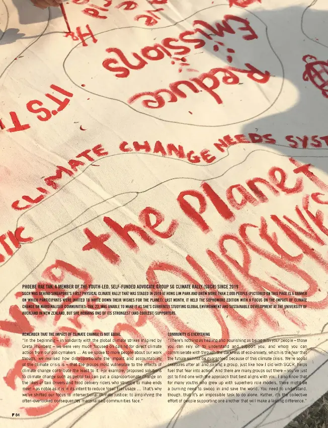 REMEMBER THAT THE IMPACT OF CLIMATE CHANGE IS NOT EQUAL - PressReader