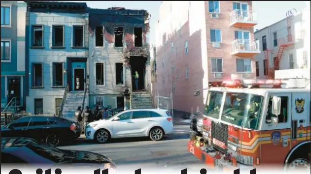 Critically hurt in blaze - PressReader