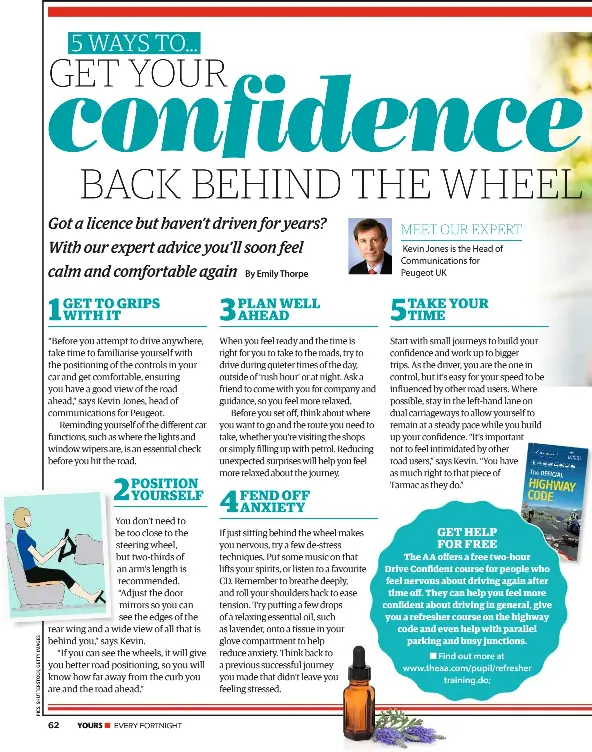 Confidence behind the wheel - PressReader