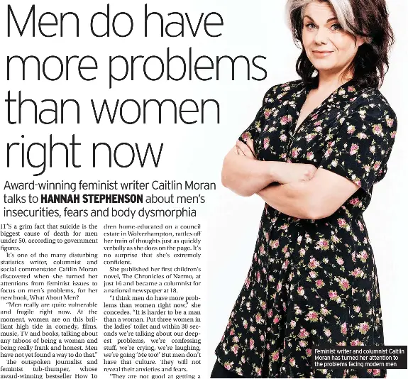 Men do have more problems than women right now - PressReader