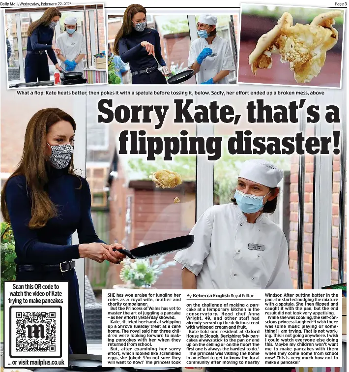 Sorry Kate, that’s a flipping disaster! - PressReader