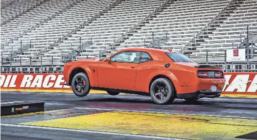 PHELAN: 2018 Dodge Demon’s every detail is built for speed - PressReader