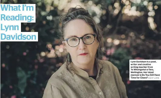 What I’m Reading: Lynn Davidson - PressReader