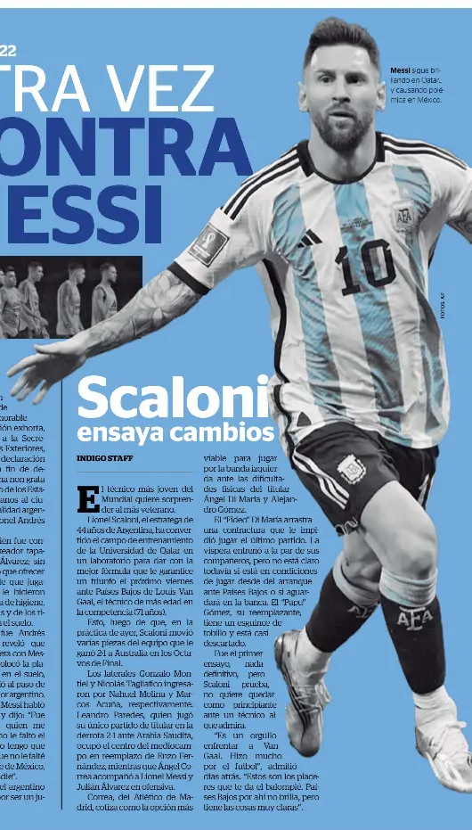 OTRA VEZ CONTRA MESSI - PressReader