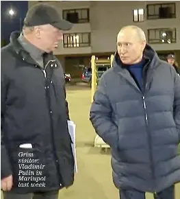 Serving a warrant on Putin - PressReader