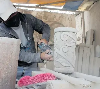 El arte de esculpir las piedras - PressReader