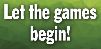 Let the games begin! - PressReader