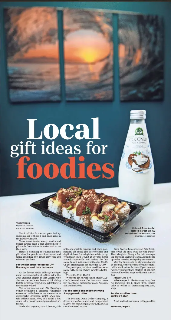 Local gift ideas for foodies - PressReader