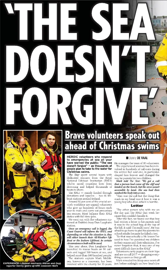 ‘THE SEA DOESN’T FORGIVE’ - PressReader