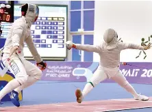 Saudi fencer Ali Al-Bahrani takes silver at GCC Games in Kuwait ...