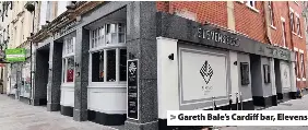 Bale signs new deal for Cardiff city bar and grill - PressReader