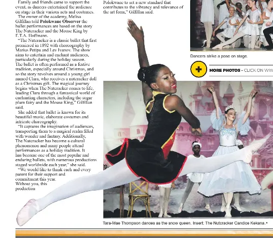 The Nutcracker turns on local stage - PressReader