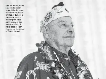 Lou Conter, last survivor of Pearl Harbor battleship USS Arizona, dies ...
