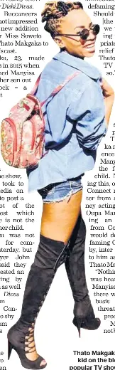 Manyisa tries to gag popular show - PressReader