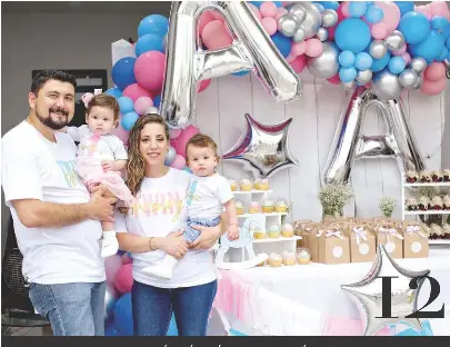 MARÍA JOSÉ MARTÍNEZ Y JUAN CAPISTRÁN FESTEJARON EL BAUTIZO DE LOS ...