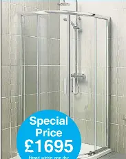 SHOWER CUBICLE SPECIAL OFFER - PressReader