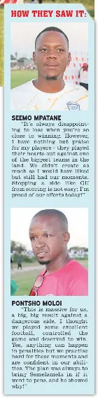 HOW THEY SAW IT: - PressReader