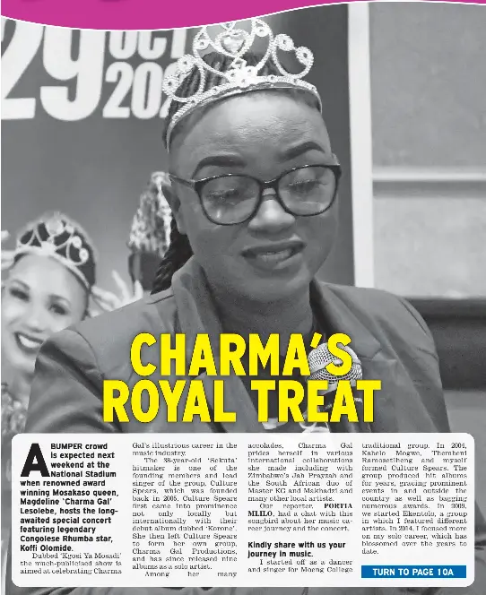 CHARMA’S ROYAL TREAT - PressReader
