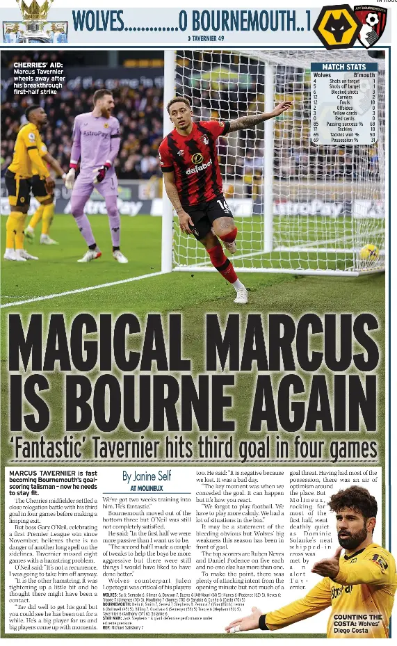 MAGICAL MARCUS IS BOURNE AGAIN - PressReader