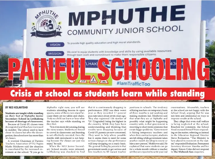PAINFUL SCHOOLING - PressReader