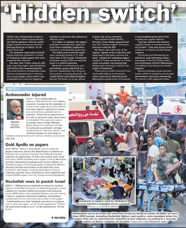 ‘Hidden switch’ AT A GLANCE - PressReader