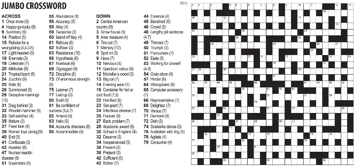 JUMBO CROSSWORD - PressReader