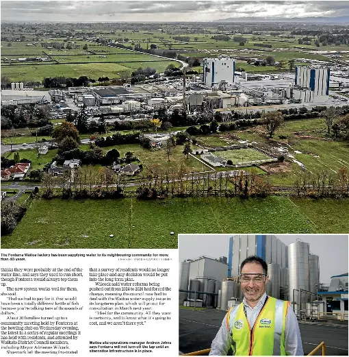 Community set to lose makeshift water supply - PressReader