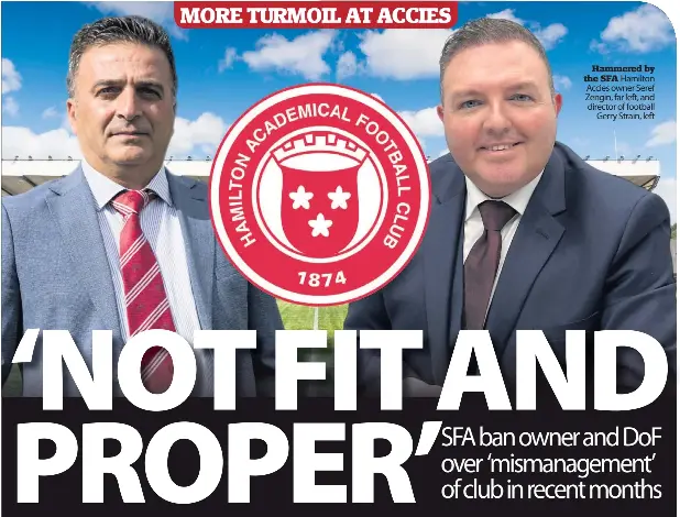 ‘NOT FIT AND PROPER’SFA - PressReader