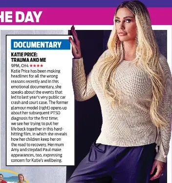 KATIE PRICE: TRAUMA AND ME - PressReader
