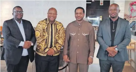 Zulu king endorses umhlanga’s first black-owned eatery - PressReader