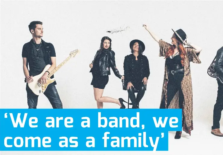 ‘We are a band, we come as a family’ - PressReader