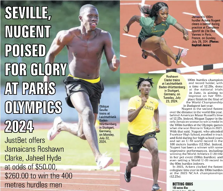 SEVILLE, NUGENT POISED FOR GLORY AT PARIS OLYMPICS 2024 - PressReader
