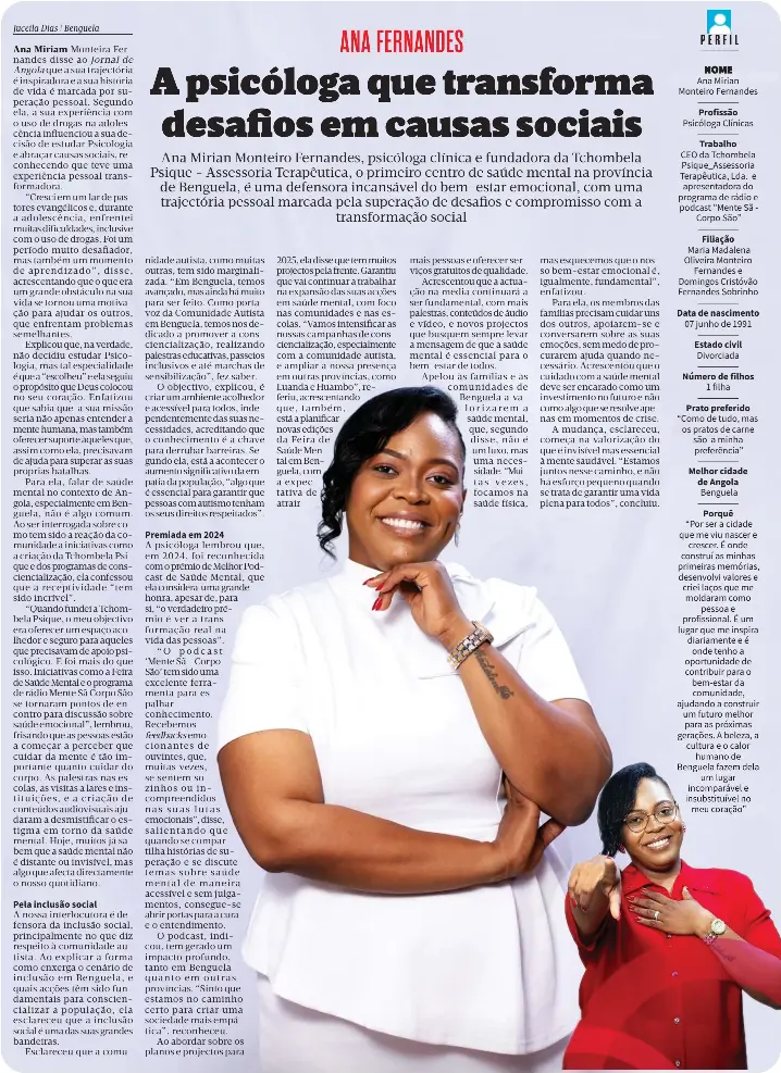 A psicóloga que transforma desafios em causas sociais - PressReader