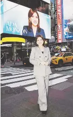 Ada Monzón “ilumina” Times Square en Nueva York - PressReader