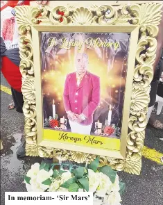 ‘Sir’ Mars laid to rest -as hundreds bid farewell - PressReader