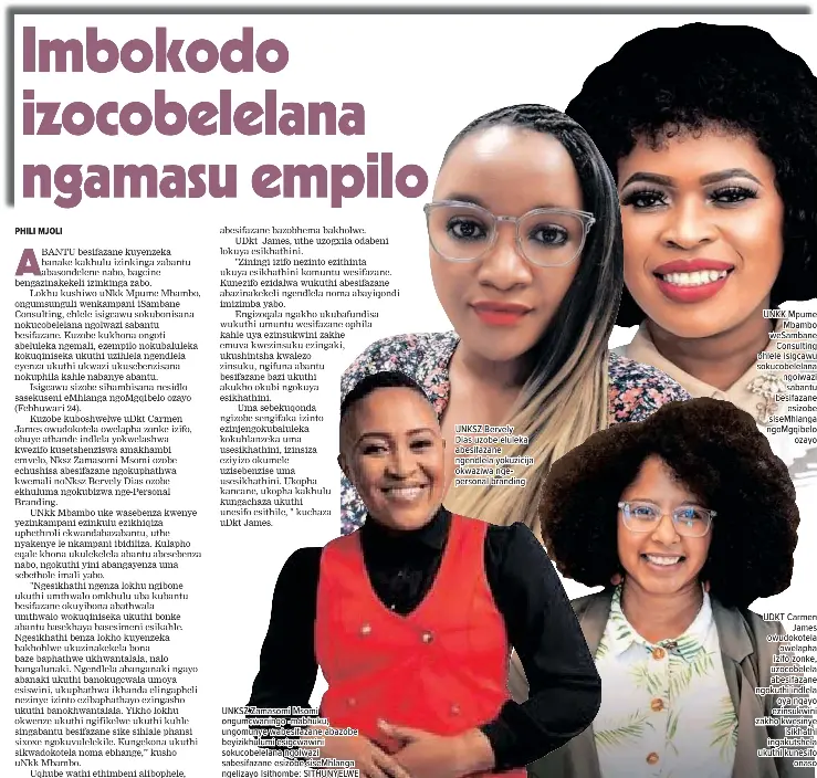 Imbokodo izocobelel­ana ngamasu empilo - PressReader