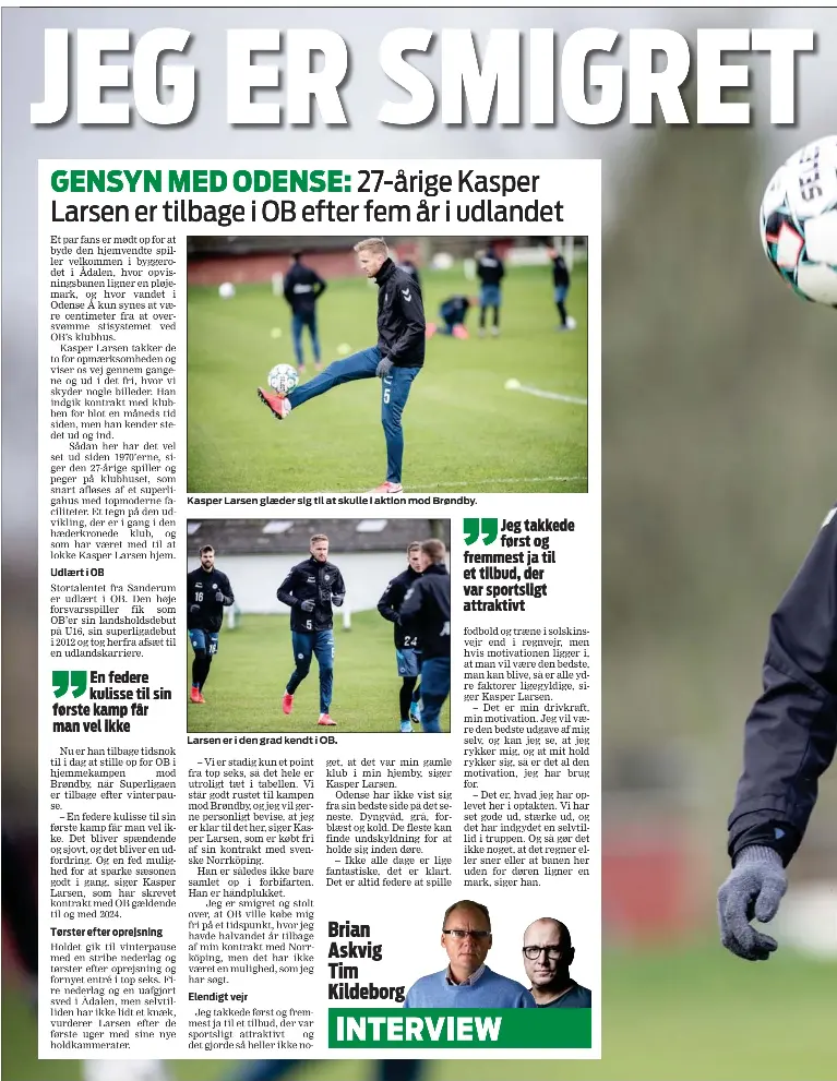 JEG ER SMIGRET OG STOLT - PressReader