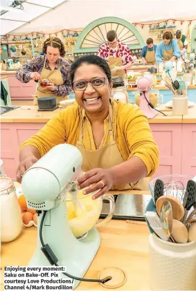 Bringing fun and spice to British Bake Off - PressReader