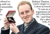 Mod genius Rhuairidh gathers the clans in historymak­ing celebratio­n ...