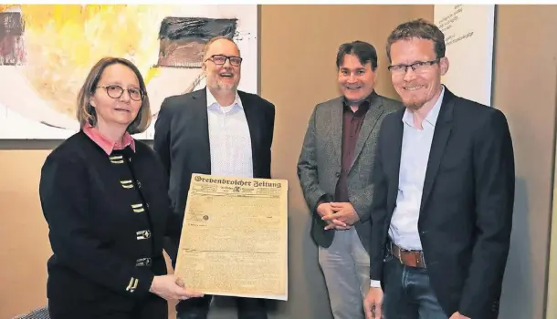 Nachrichte­n von vor 100 Jahren online - PressReader