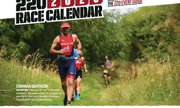 220 2023 RACE CALENDAR - PressReader
