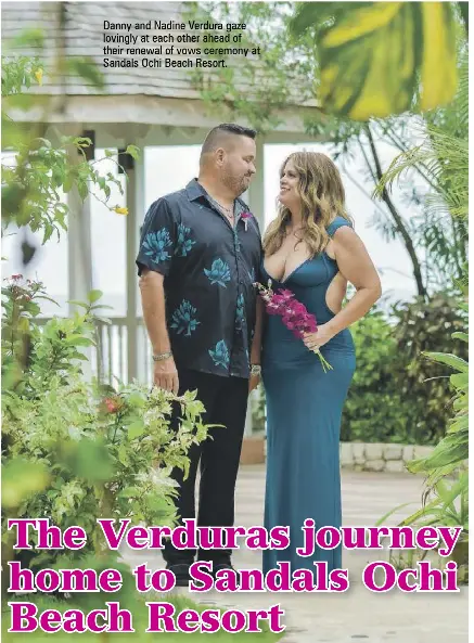 The Verduras journey home to Sandals Ochi Beach Resort - PressReader