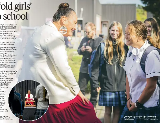 Powerful ‘old girls’ go back to school - PressReader
