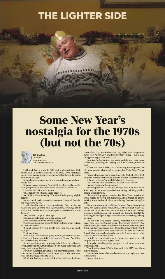 Some New Year’s nostalgia for the 1970s (but not the 70s) - PressReader