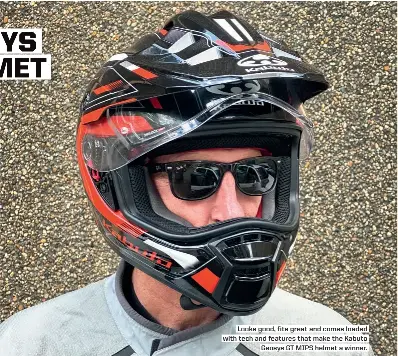 GEAR CHECK: KABUTO GEOSYS GT MIPS HELMET - PressReader
