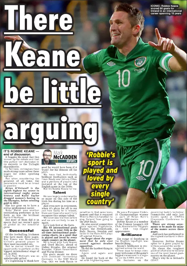 There Keane be little arguing - PressReader