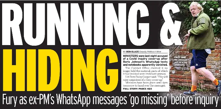 RUNNING & HIDING - PressReader