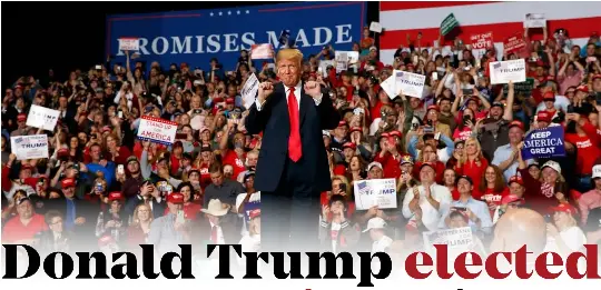 Donald Trump elected US president in stunning comeback - PressReader