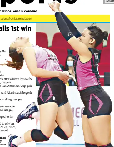 Akari sees light, nails 1st win - PressReader